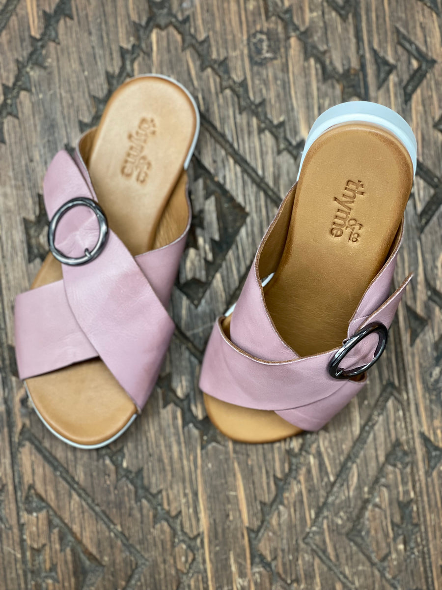 Thyme & co Torasi Dusty Rose Slide – Bossi Boots